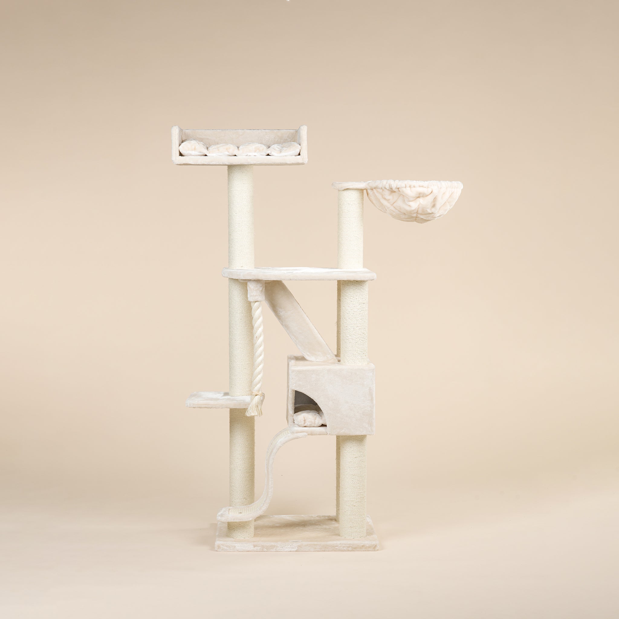 Cat Tree for large cats Cat Mansion (Beige) - CatTreeKing Australia ...