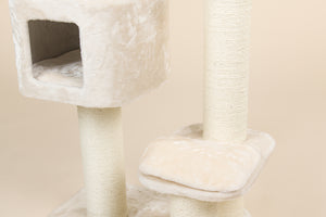 Cat Tree for large cats Big Cat Palace (Beige) - CatTreeKing Australia ...