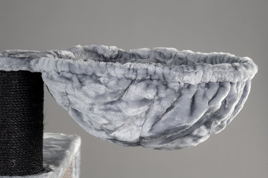 Cat Tree for large cats Royal Cat Palace (Blackline Light Grey ...